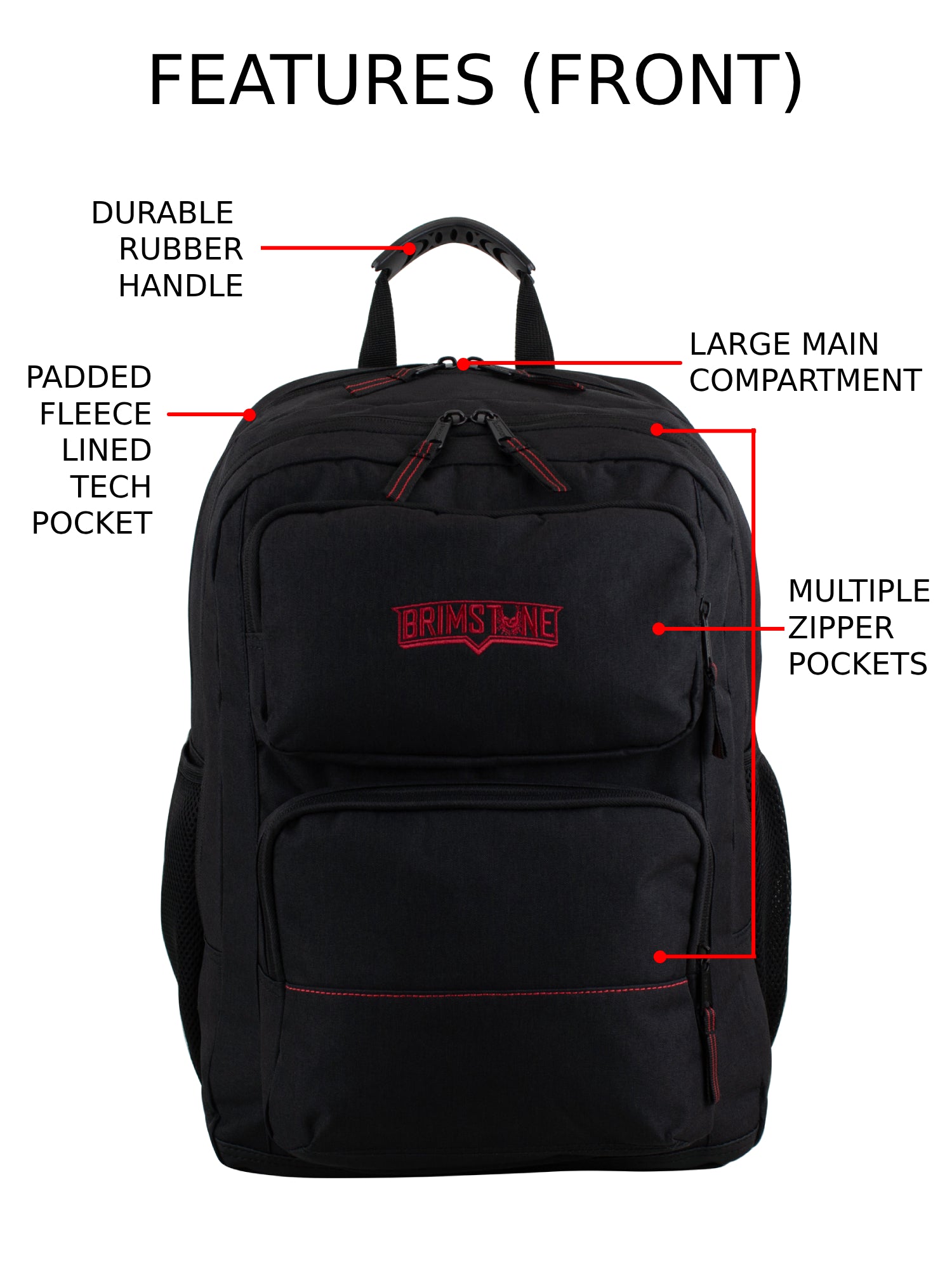 Brimstone "Touch of Red" Backpack – Eastsport