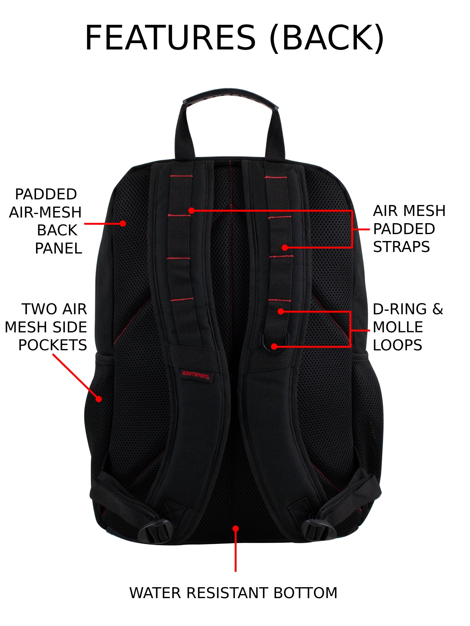 Exclusive Brimstone "Infinite Red" Tactical Backpack – Eastsport