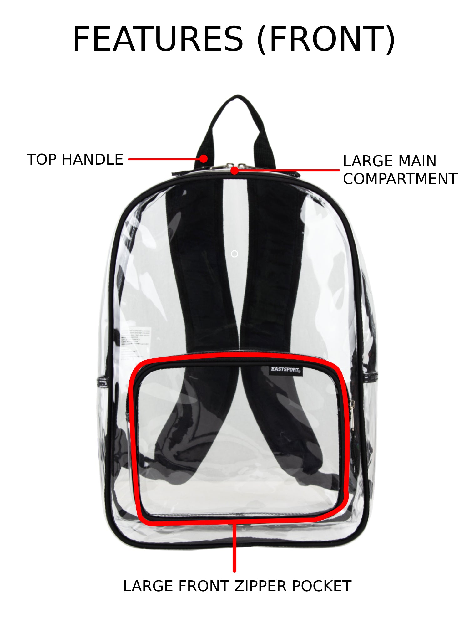 Spark Clear Backpack – Eastsport