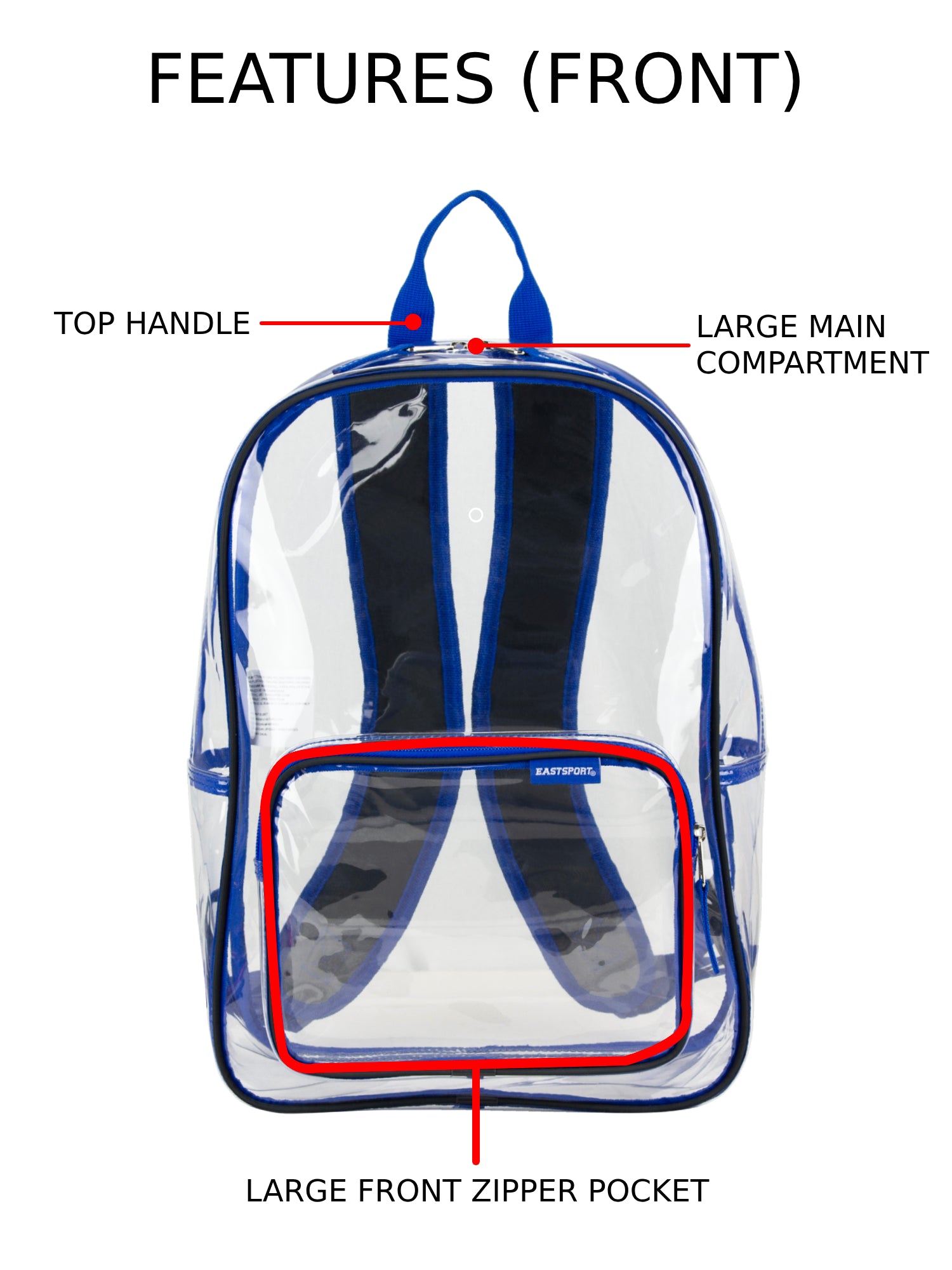 Spark Clear Backpack – Eastsport