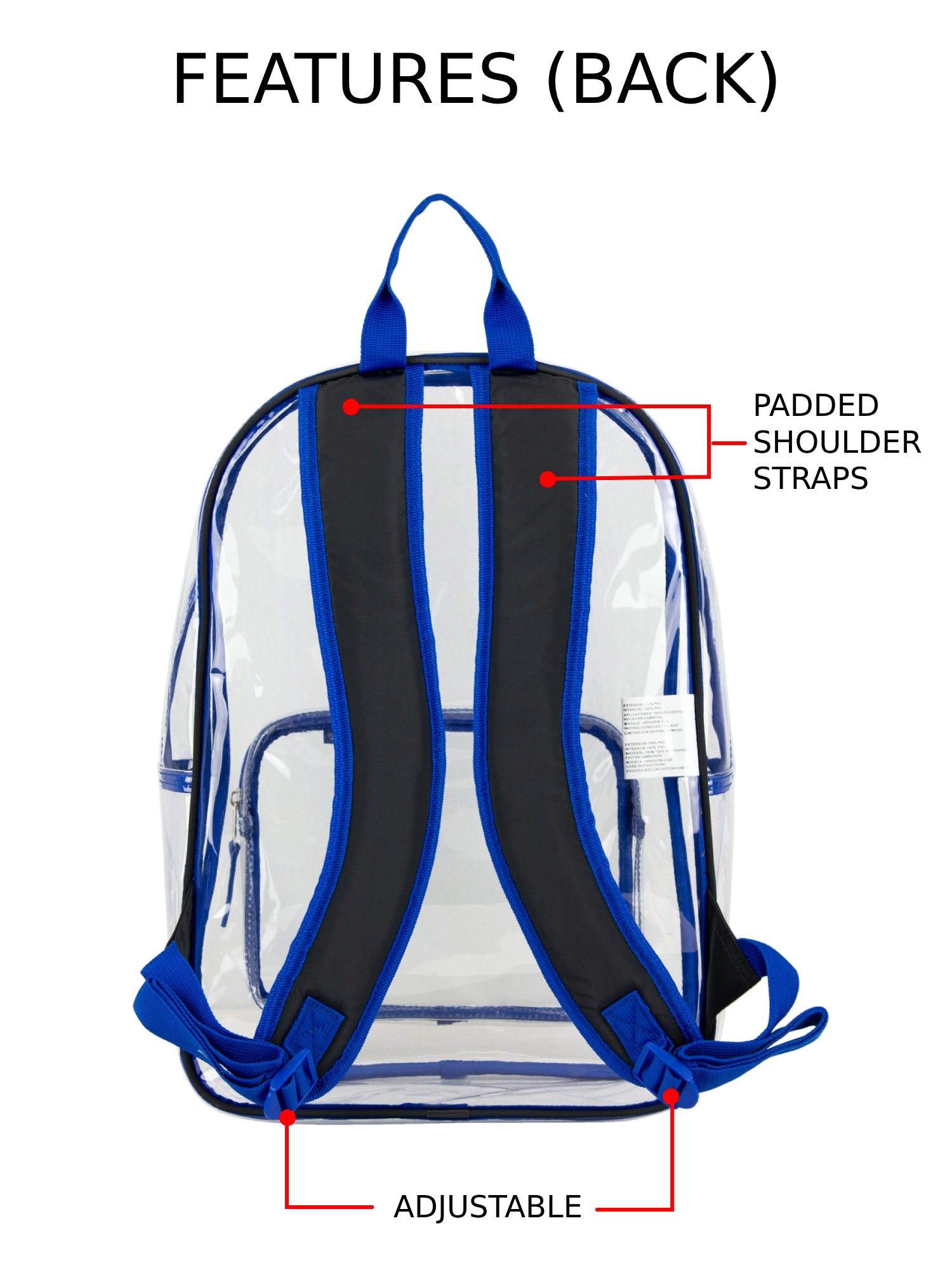 Spark Clear Backpack – Eastsport