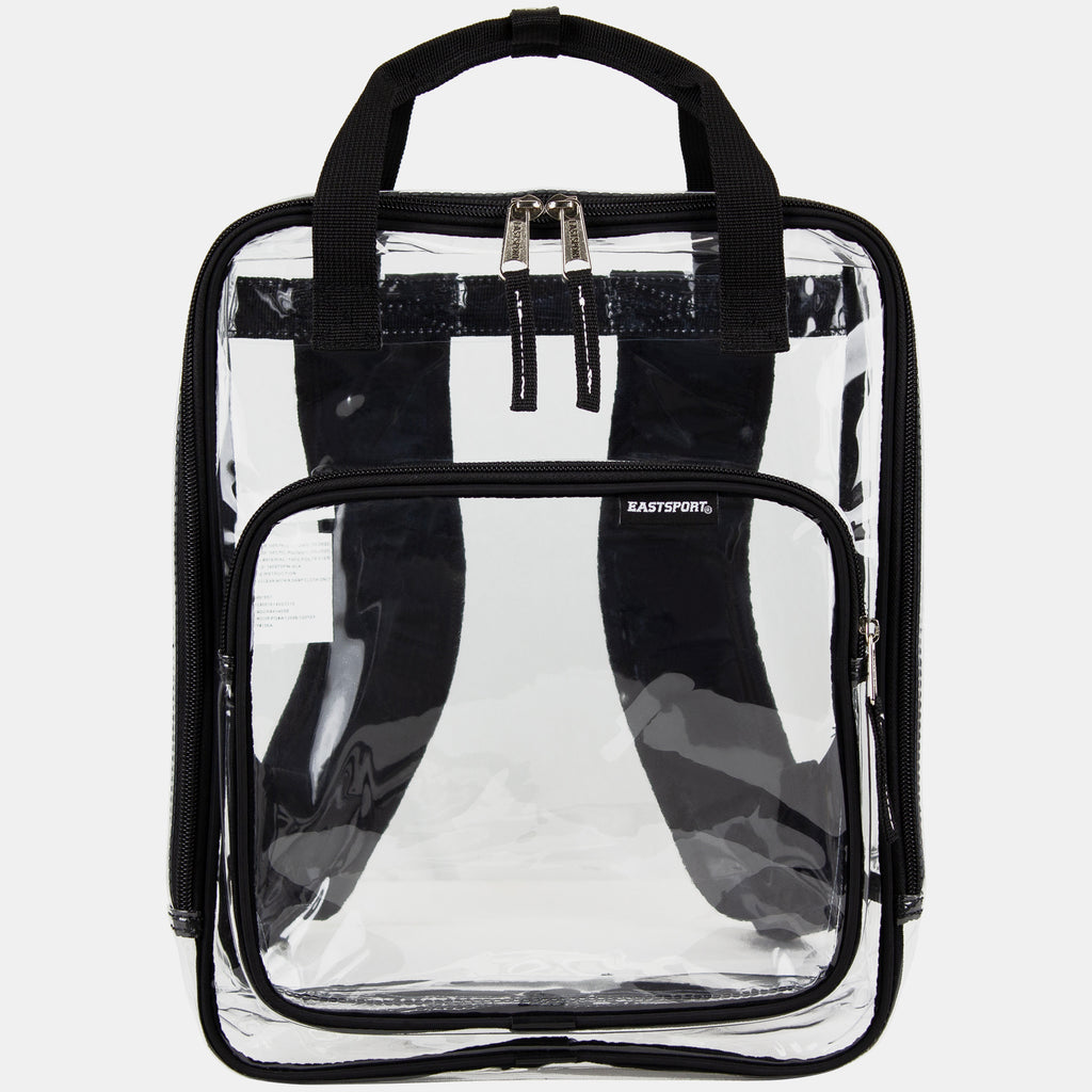 Double Handle Clear Stadium Approved Backpack – Eastsport
