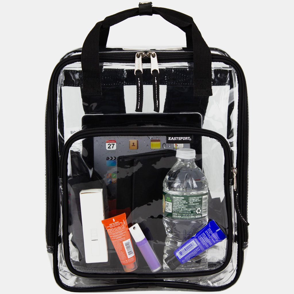 Double Handle Clear Stadium Approved Backpack – Eastsport
