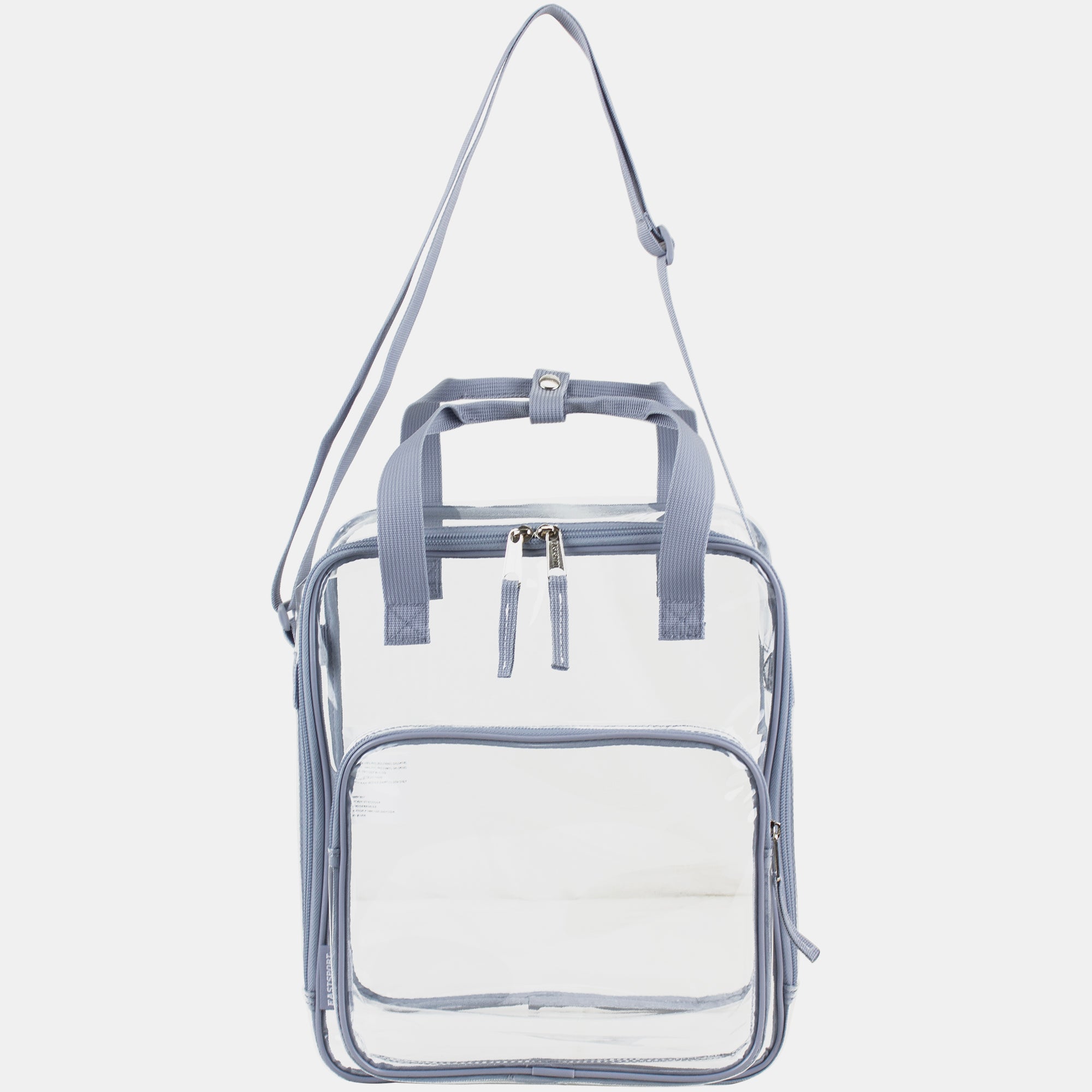 Clear Double Handle Stadium Approved Tote – Eastsport