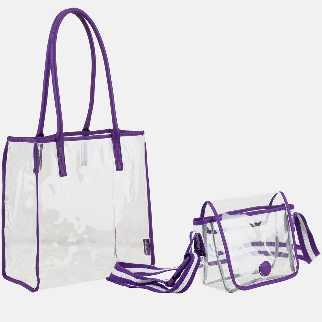 Clear Stadium Approved Tote Bag Handbag Bundle – Eastsport